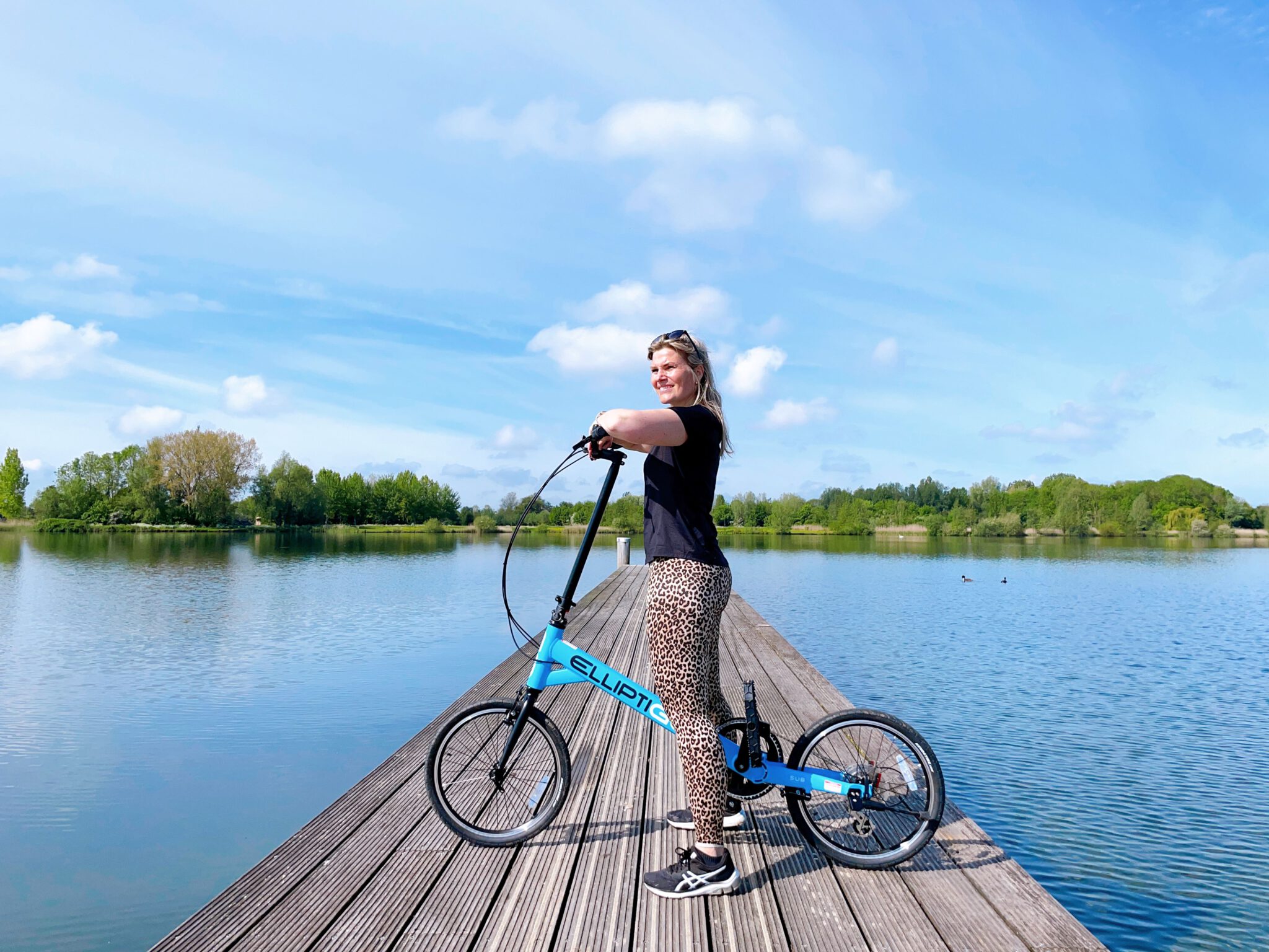 Trainen met de ElliptiGO SUB - Stéfani gets fit