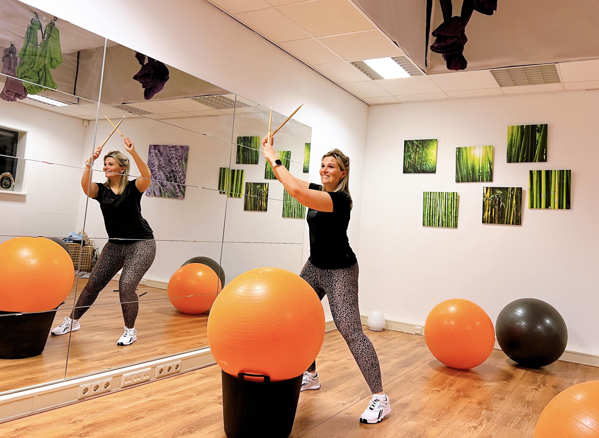 Drum Fitness - Stéfani gets fit