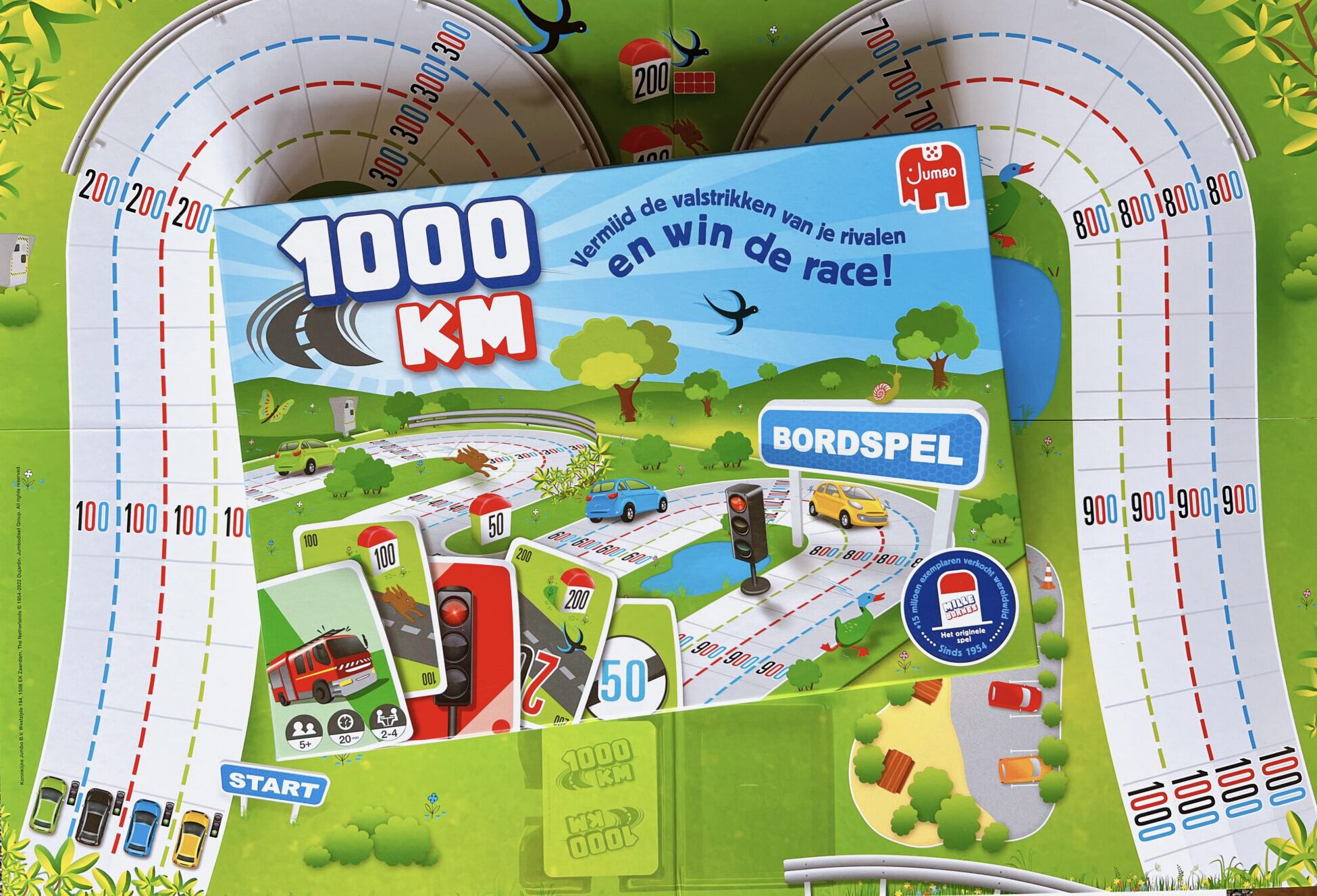 Jumbo 1000 KM bordspel - Stéfani gets fit