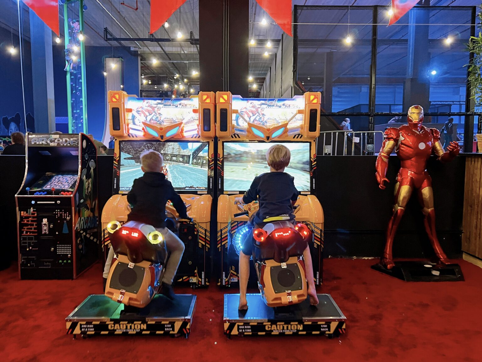 Kinderfeestje in de Arcadehal Play-In Utrecht - Stéfani gets fit